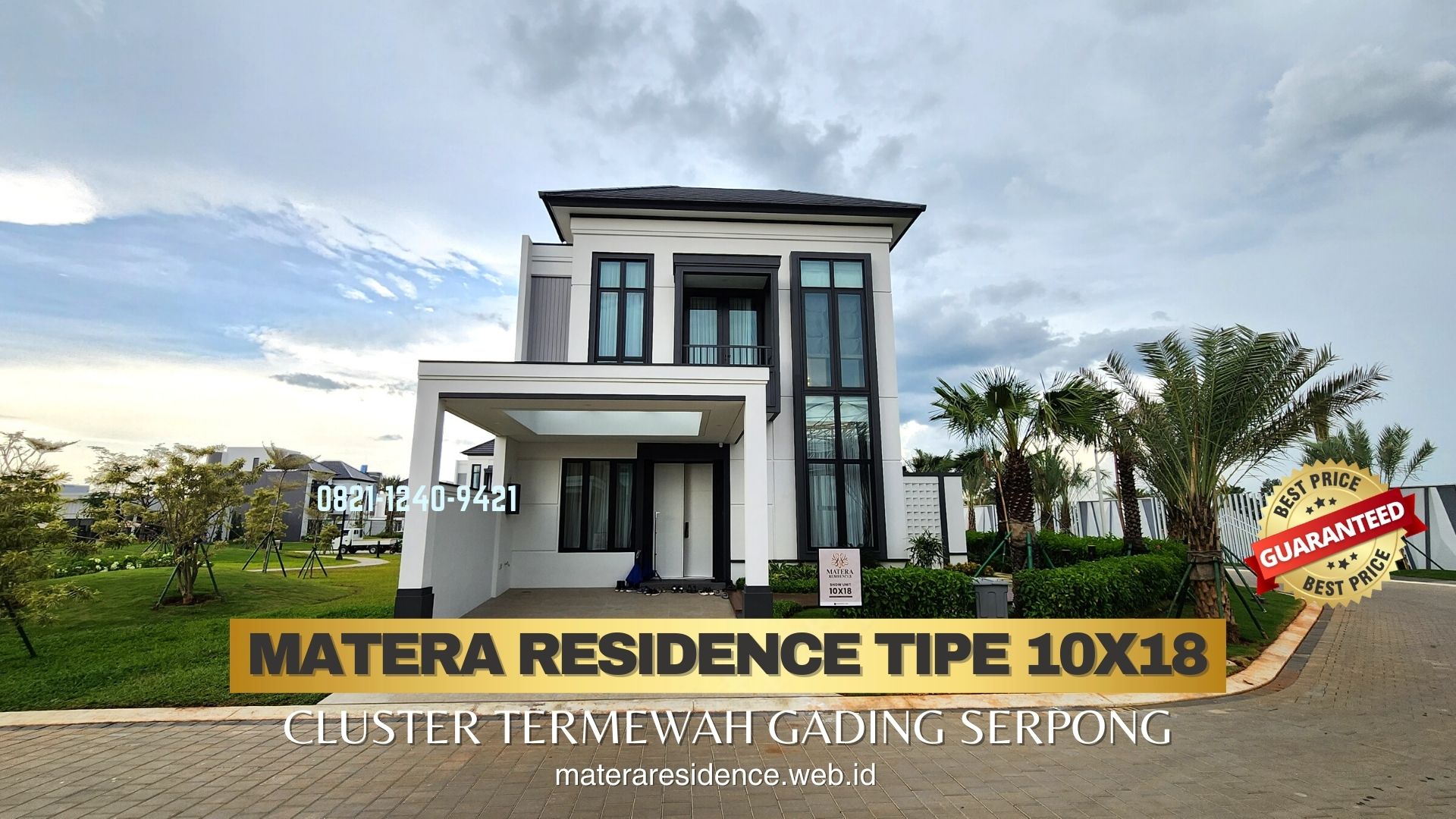 Matera Residence Tipe 10x20 - Pasadena Village Official